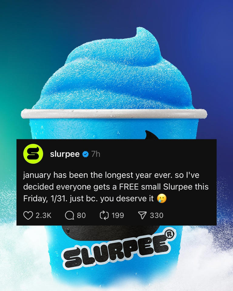 Friday is Free Slurpee Day at 7-Eleven