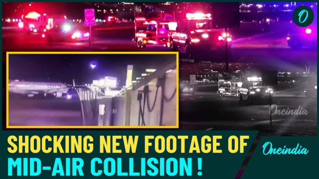 New Video Shows Deadly Black Hawk, Flight 5342 Mid-Air Crash Near ...