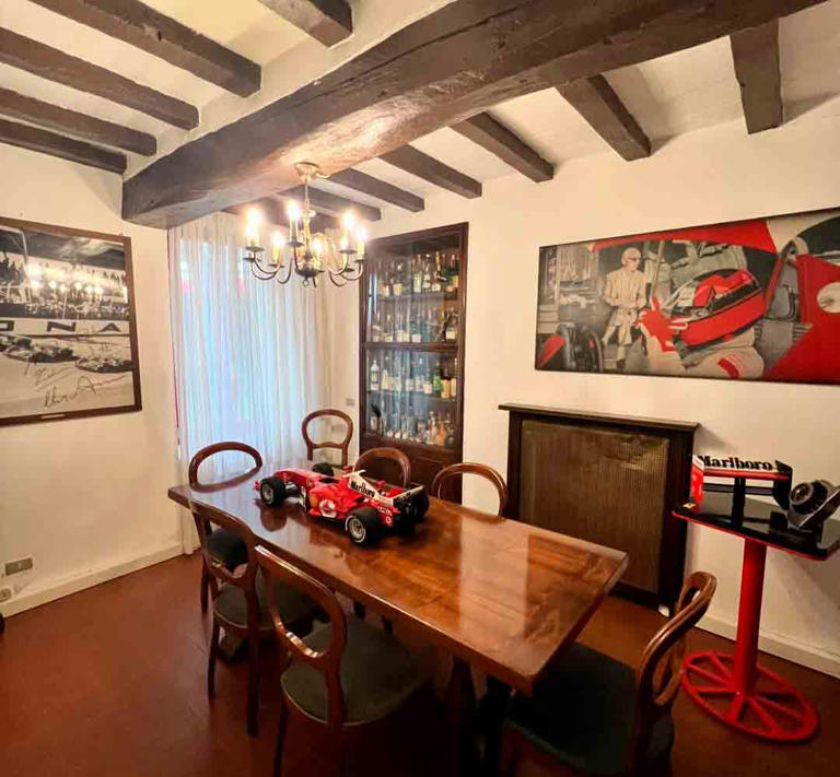Lewis Hamilton moves into the iconic home of Enzo Ferrari
