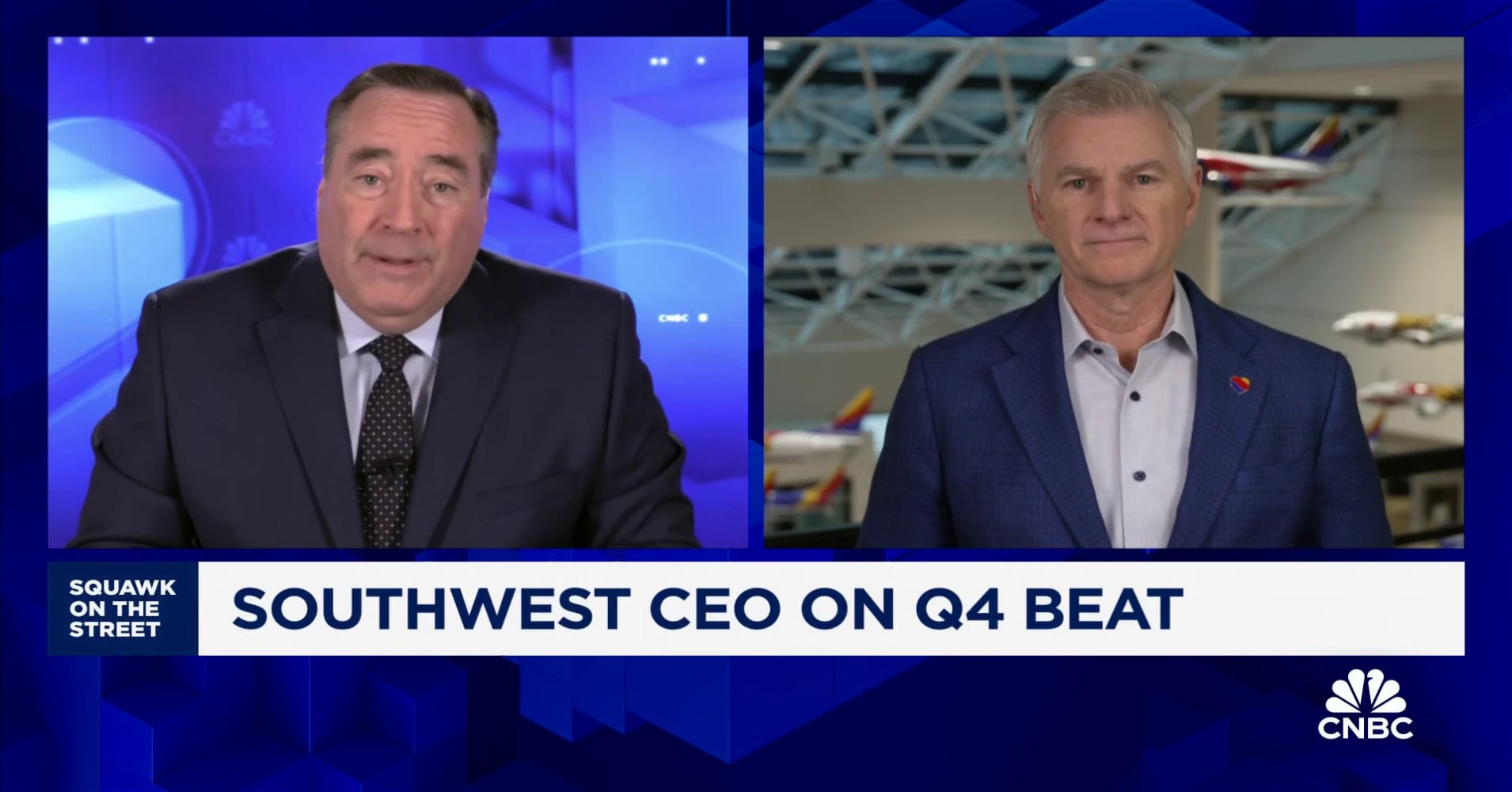 Southwest Airlines CEO Bob Jordan on Q4 results, D.C. plane crash and ...