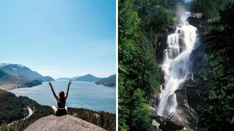 A town with hidden waterfalls and incredible views was named among BC's ...