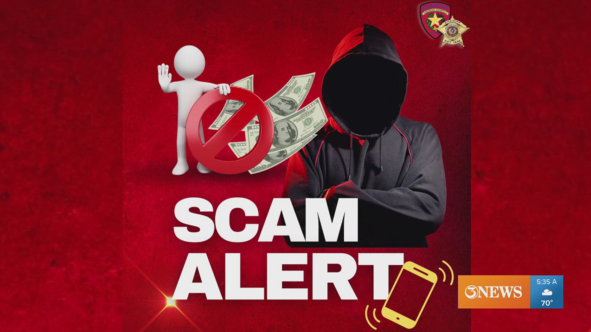 Nueces County Sheriff's Office warns of jail scam alert