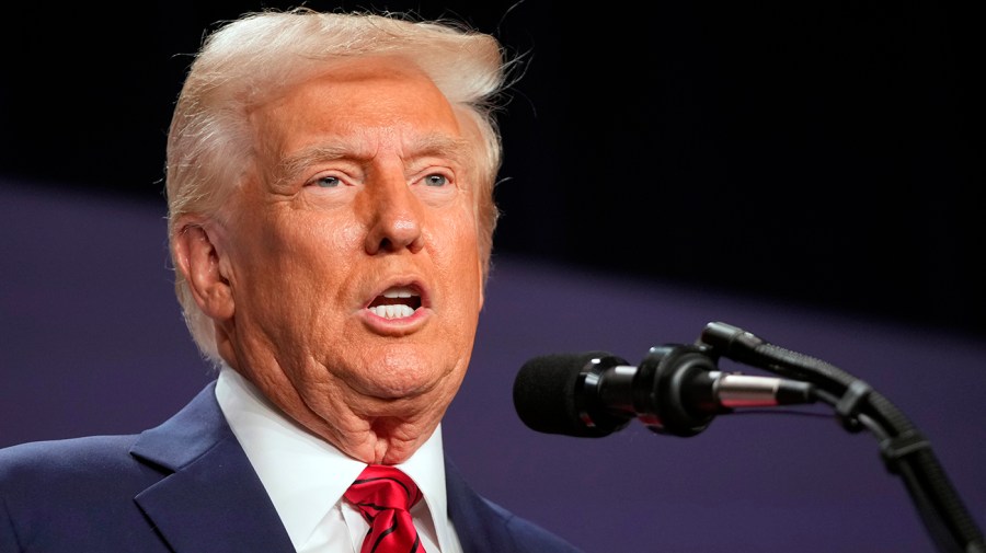 Trump holds 49 percent approval rating in national poll