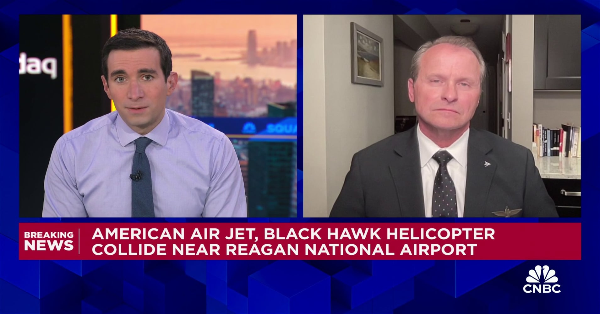 DCA is a compact airspace and flying at night is a challenge there ...