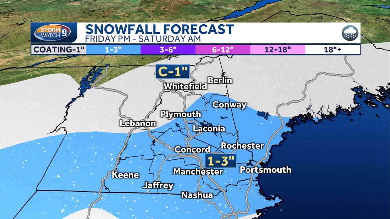Temps Head Higher with a Light Wintry Mix Friday PM
