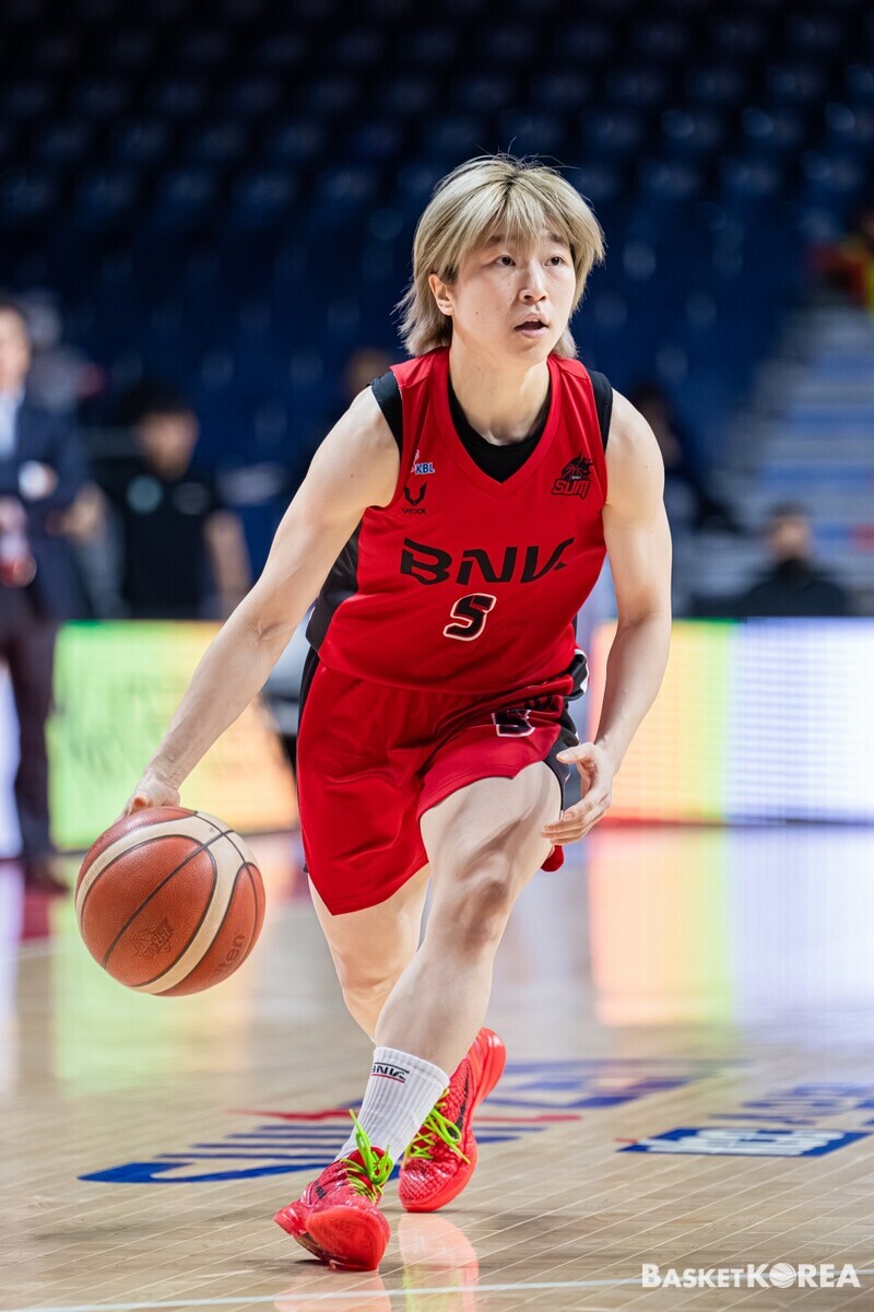 [BK포토] 부산 BNK SUM vs 부천 하나은행 경기 화보