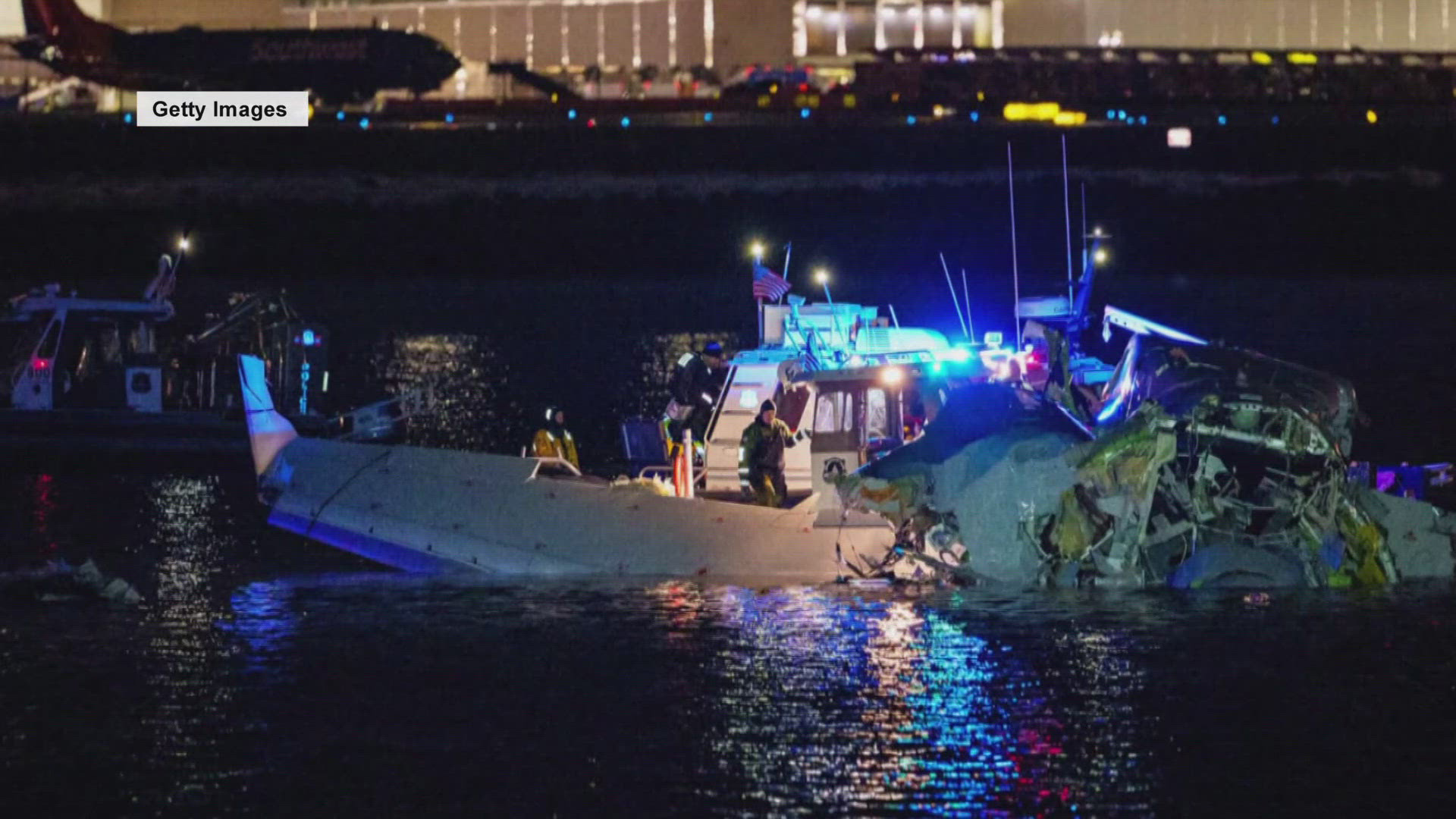 Fatal American Airlines Plane crash in the Potomac River Fatal American Airlines Plane crash in the Potomac River