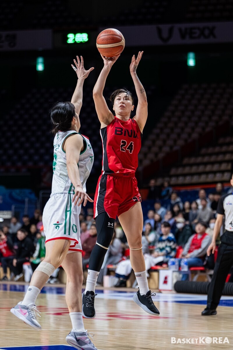 [BK포토] 부산 BNK SUM vs 부천 하나은행 경기 화보
