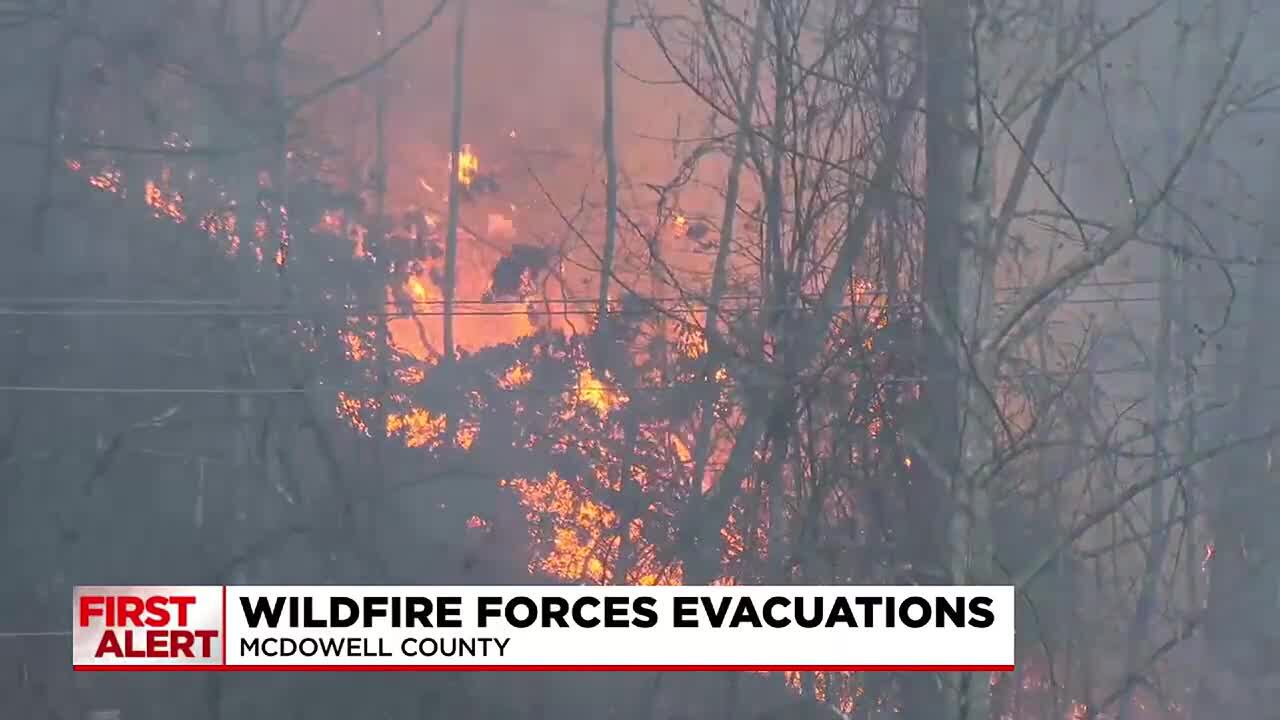 Crooked Creek Fire contained, 2 others burning in McDowell County