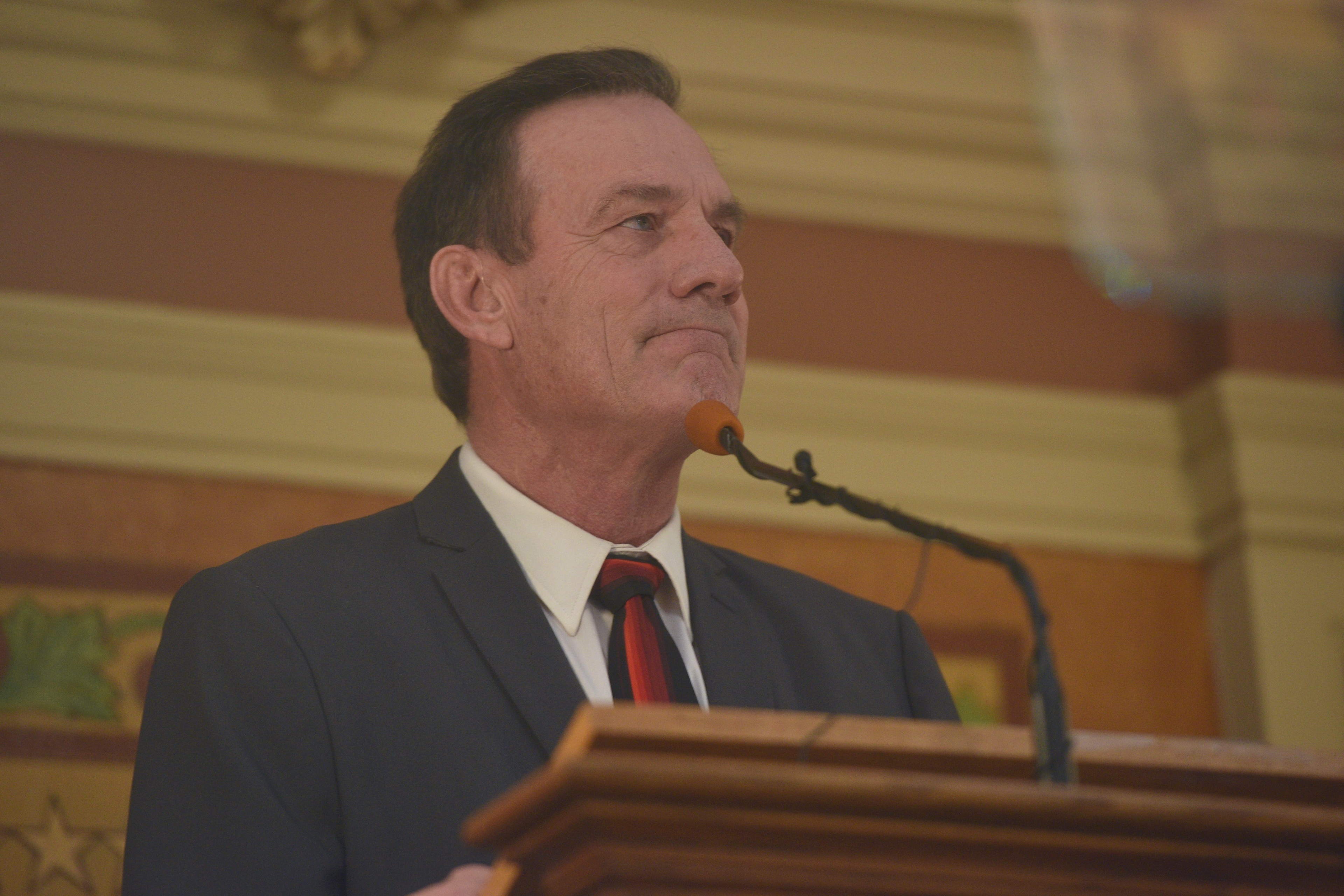 Gov. Larry Rhoden announces special session for new state prison