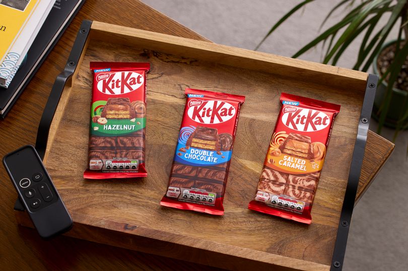 KitKat launches three new bars in totally new shape