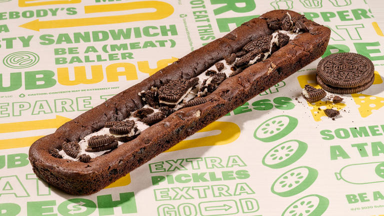 Subway's Teaming Up With An Iconic Cookie Brand For A New Footlong Treat