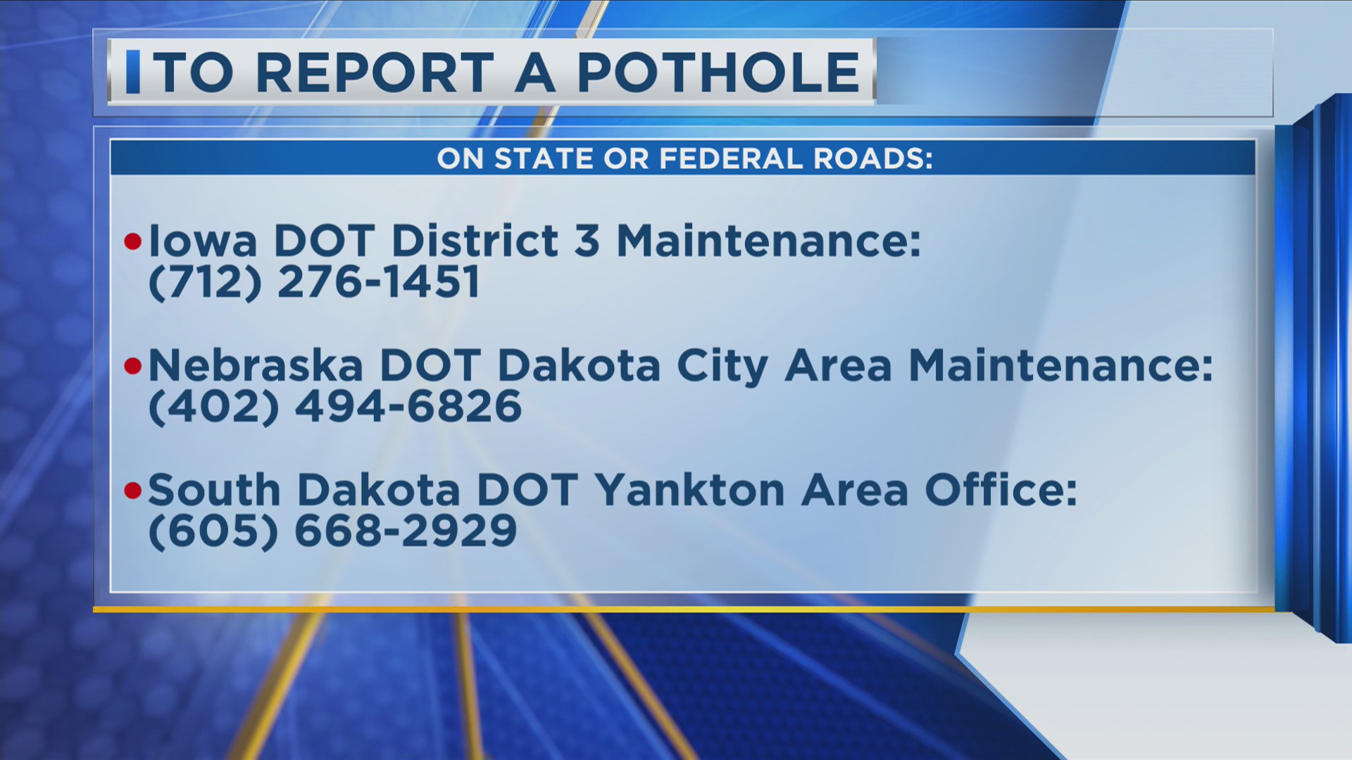 Pothole Patching Process
