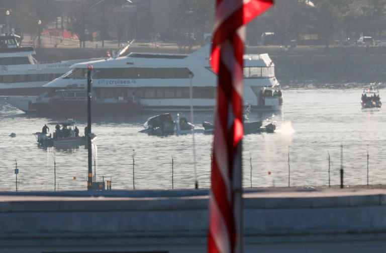 All aboard American Airlines jet feared dead after collision with Army helicopter