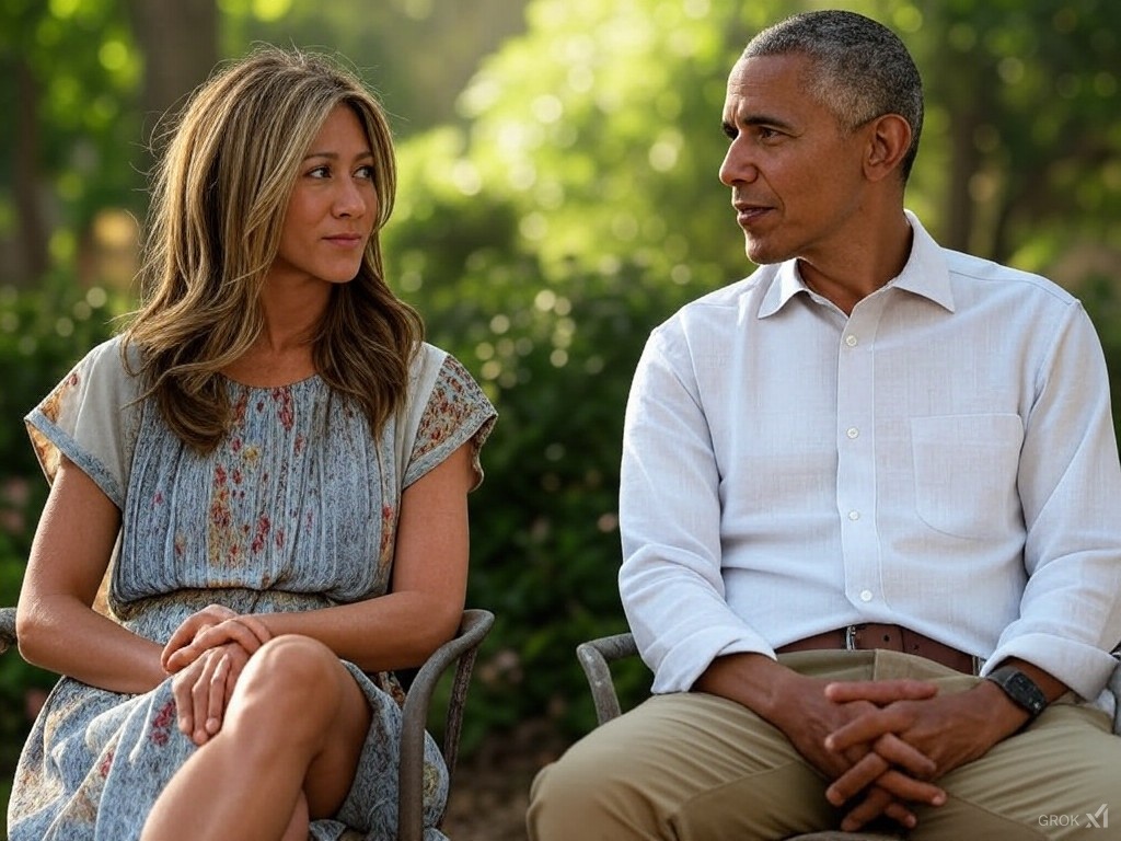 Jennifer Aniston Denies Rumors About Dating Former President Barack Obama