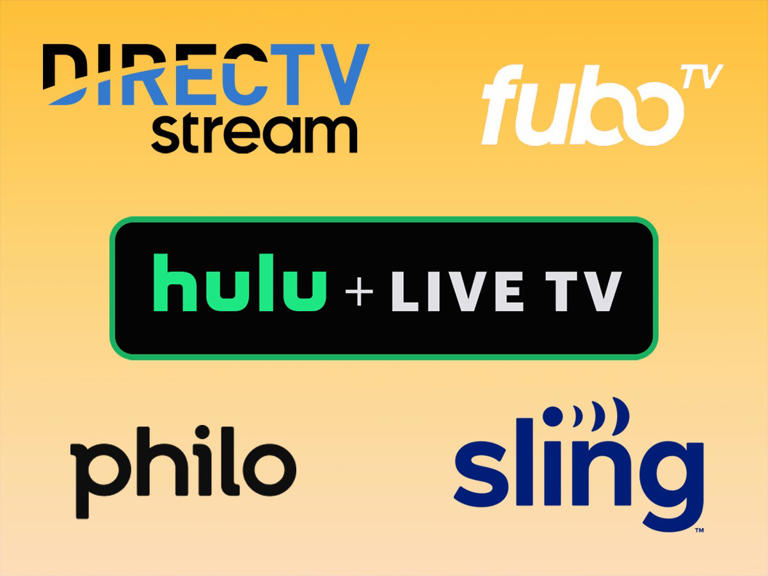 The best live TV streaming services in 2025
