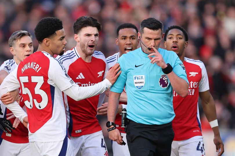 Arsenal charged by FA over Myles Lewis-Skelly red card controversy ...