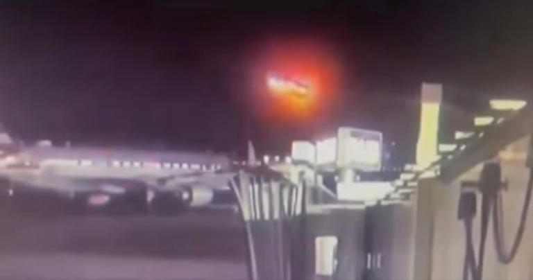 Chilling new video shows fiery moment of impact between American ...