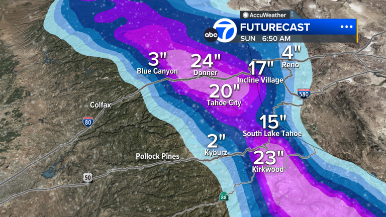 TIMELINE: Wet weather returns to Bay Area Friday, atmospheric river and ...