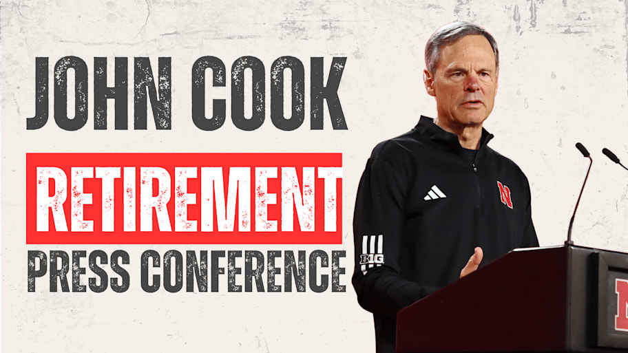WATCH: Nebraska Volleyball Coach John Cook's Emotional Retirement Press ...
