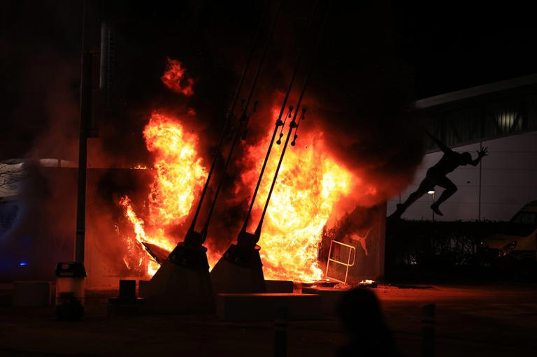 Cause of Etihad Stadium fire ahead of Man City game confirmed as GMFRS ...