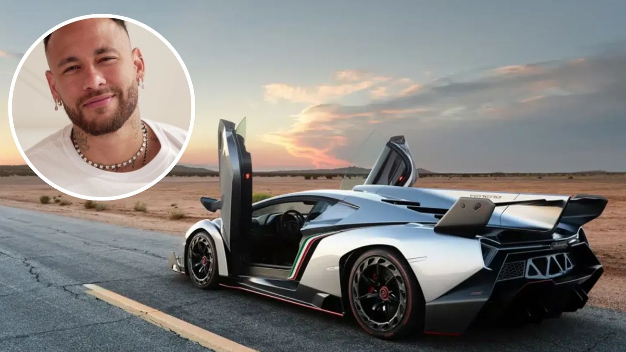 Confira a coleção insana de carros de US$ 15 milhões de Neymar; fotos