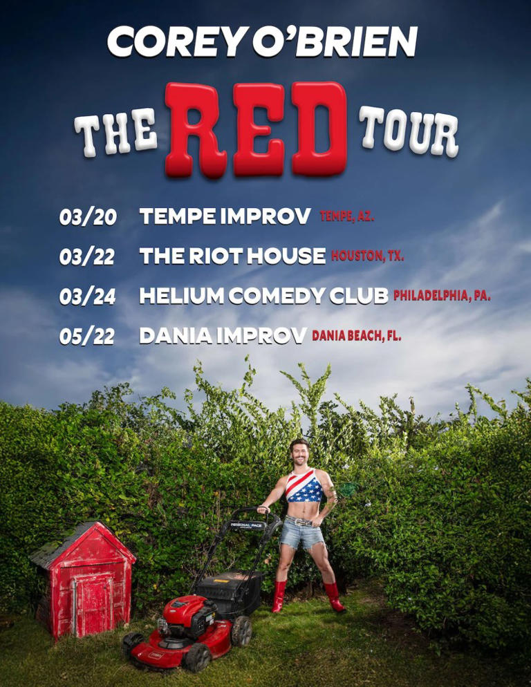 Comedian Corey O'Brien Sets His 'Red Tour' for States That Voted for ...