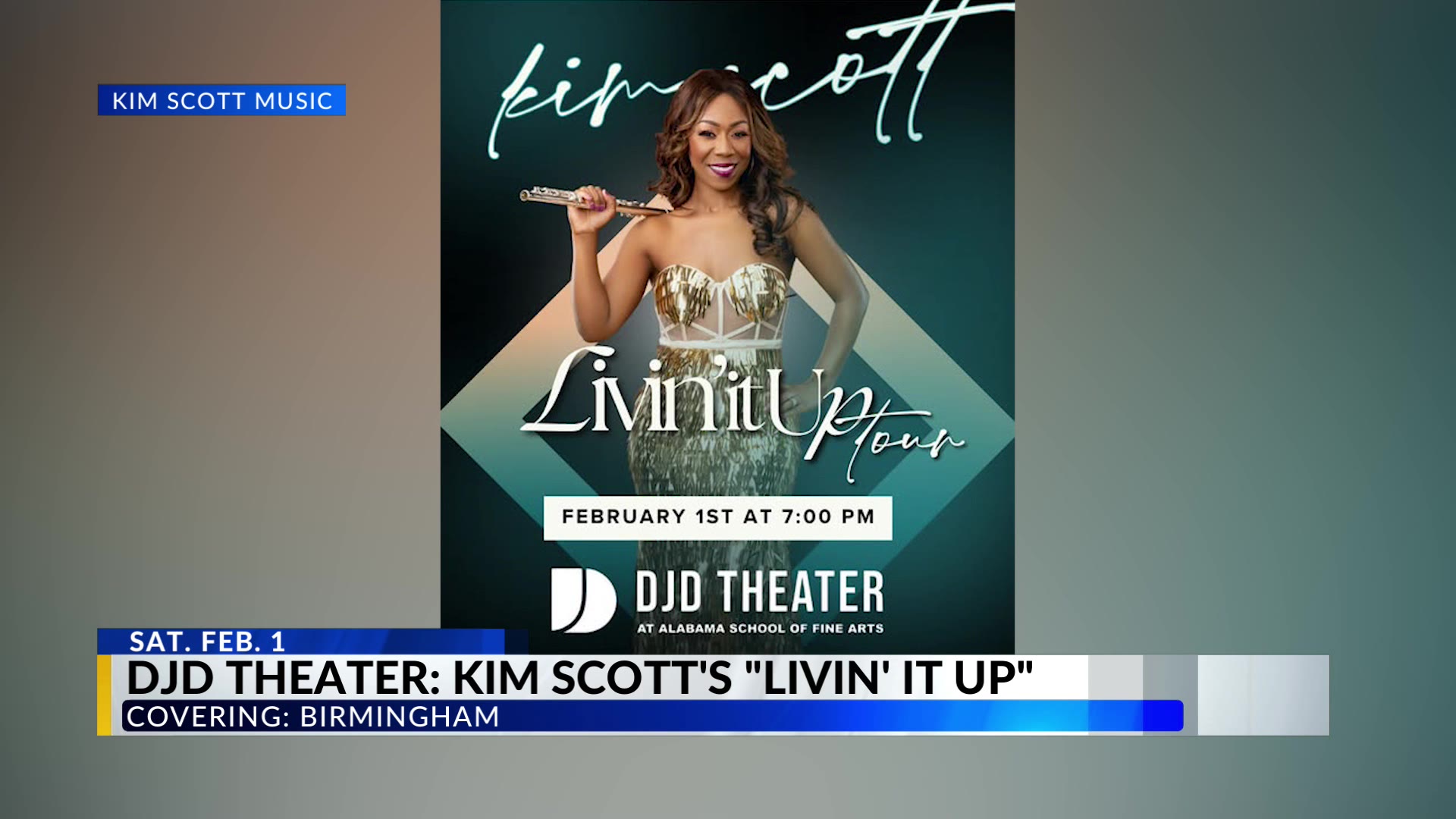 Kim Scott's "Livin' It up Tour" at DJD Theater