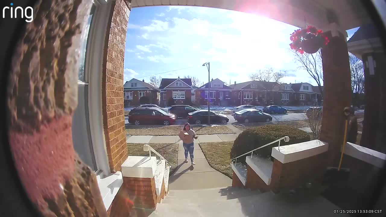Exclusive- Amazon delivery caught on Ring Cam tossing fragile package ...