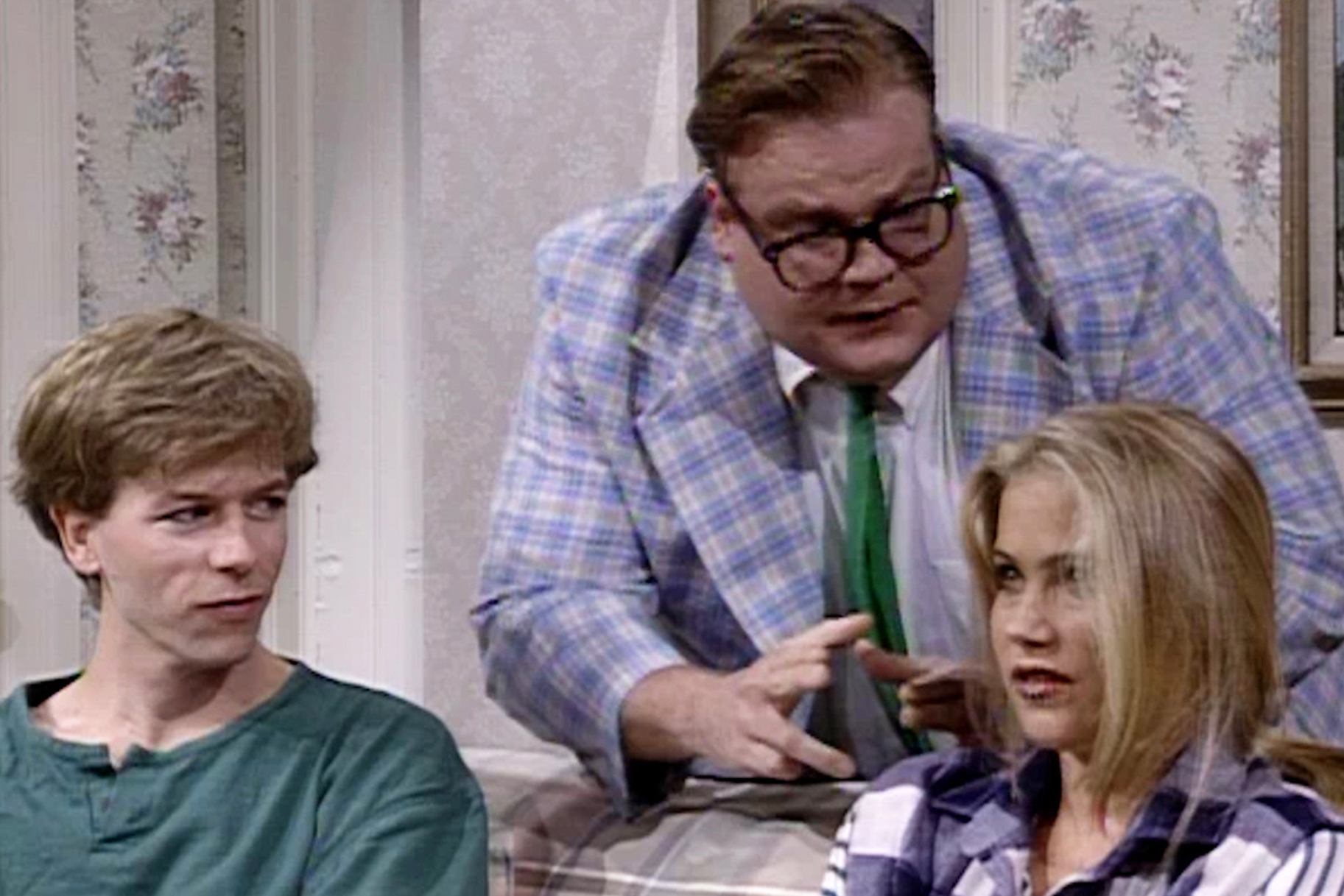 Chris Farley's "Explosively Funny" in SNL's "Matt Foley: Van Down by ...