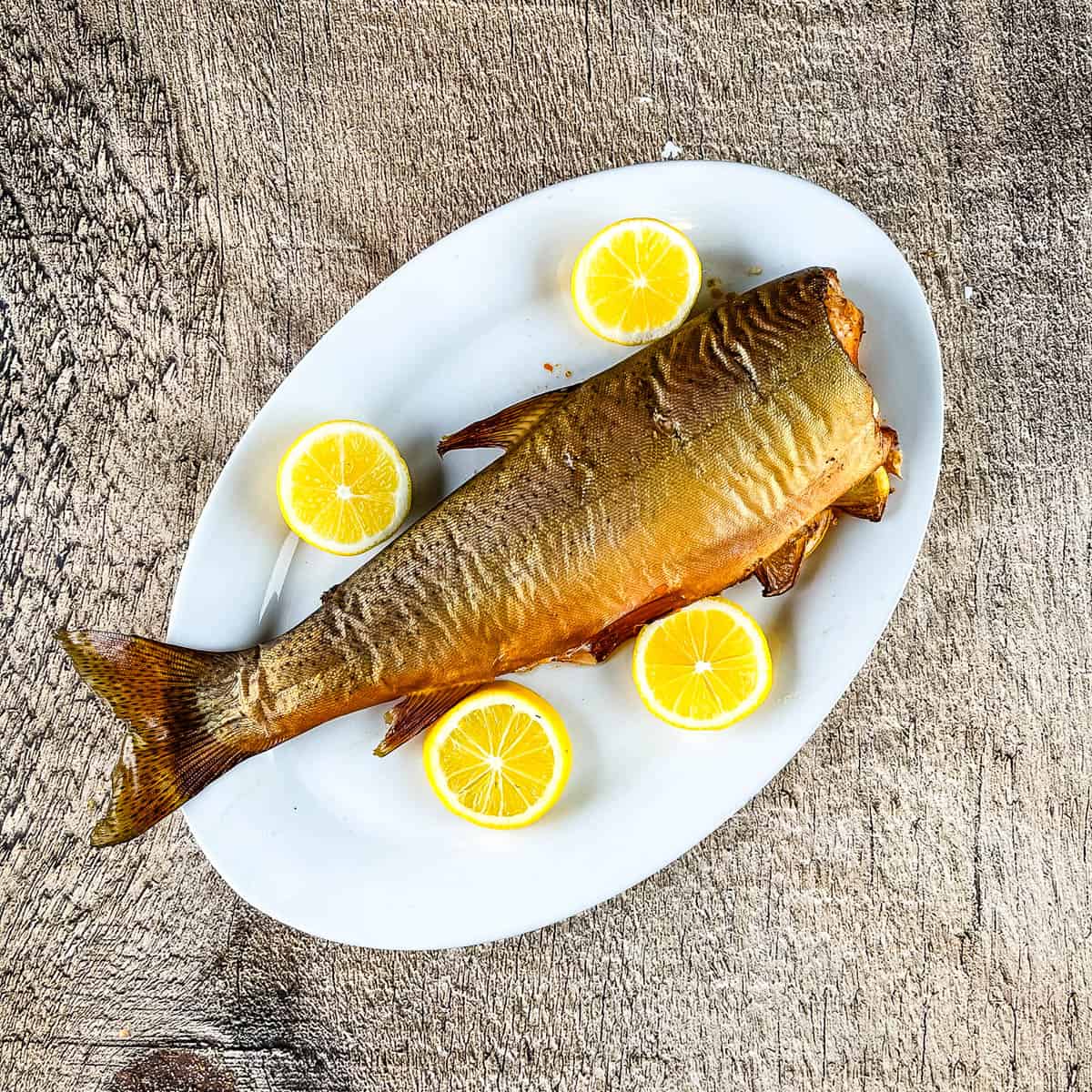 Easy Whole Smoked Trout