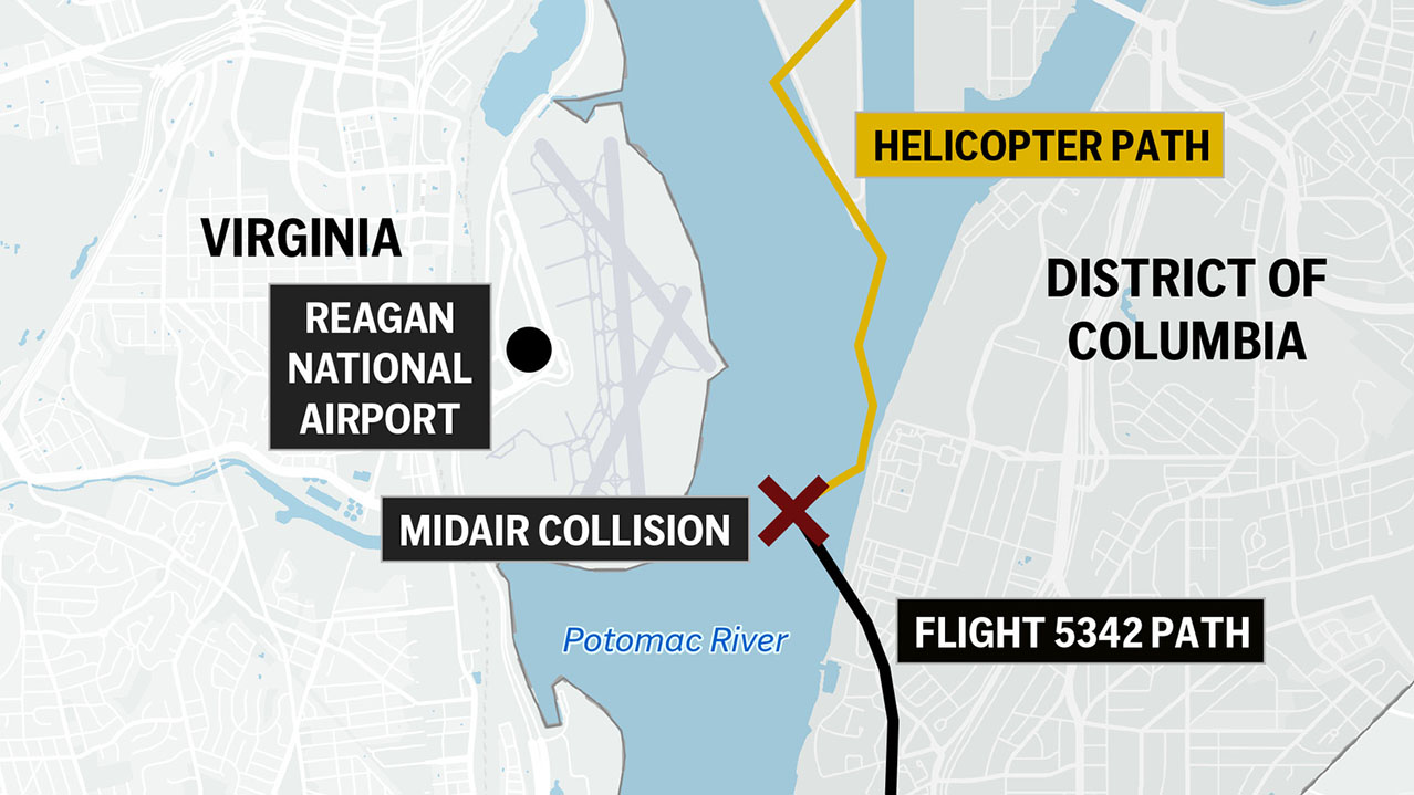 Reagan National Airport one of world’s most complex airspaces