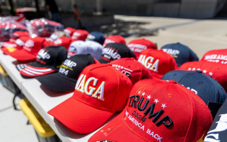MAGA hate flags and hats for others