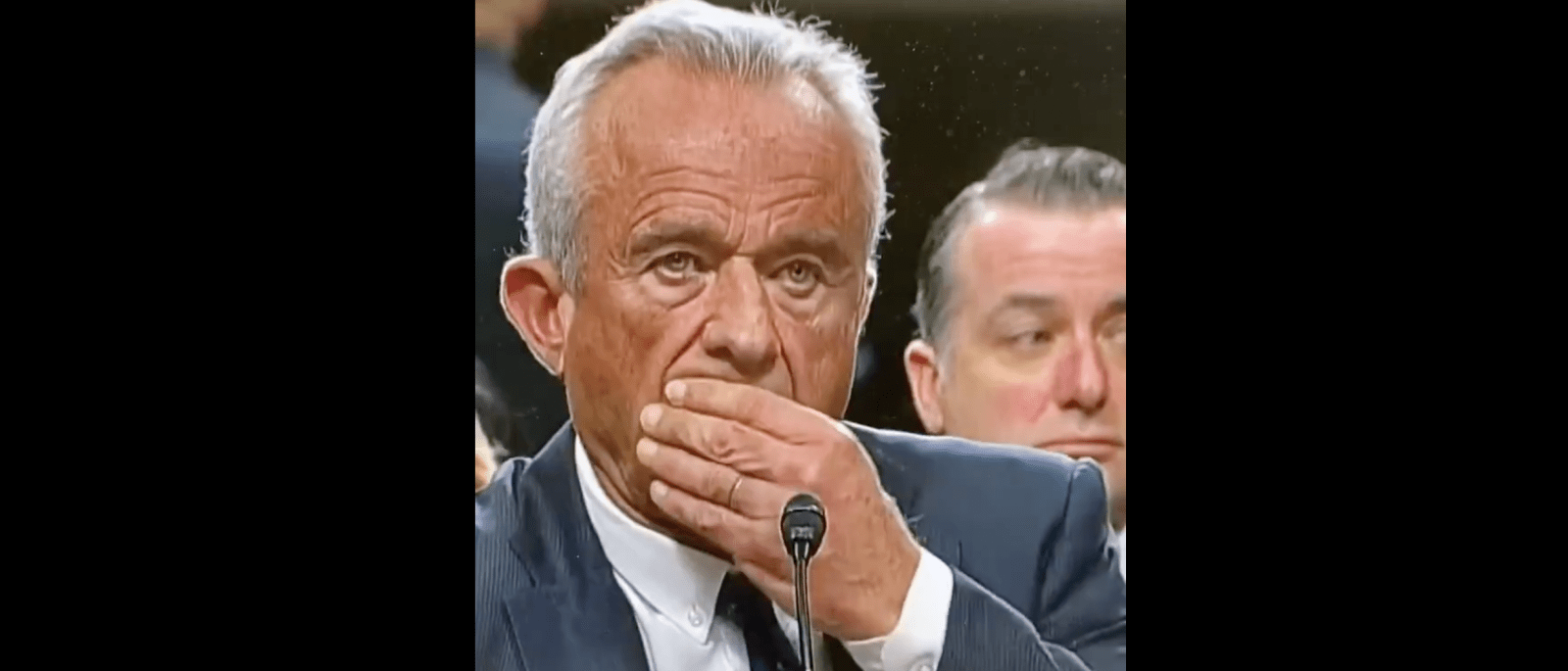 RFK Jr. Slips Something Into His Mouth Mid-Hearing