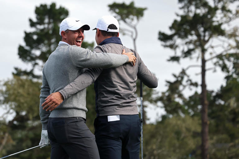 PGA Tour: Rory McIlroy hits ace at AT&T Pebble Beach Pro-Am Round 1