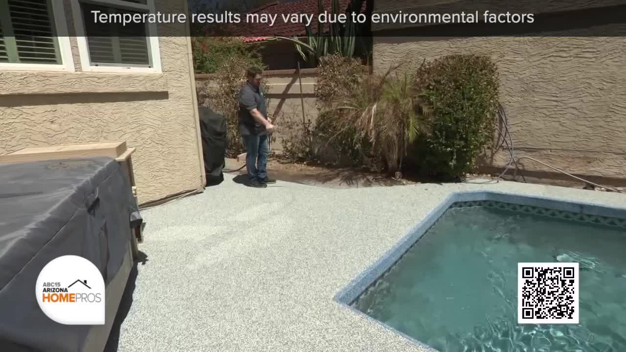 Rubber Stone AZ by StressLess Remodeling covers your concrete with cool ...