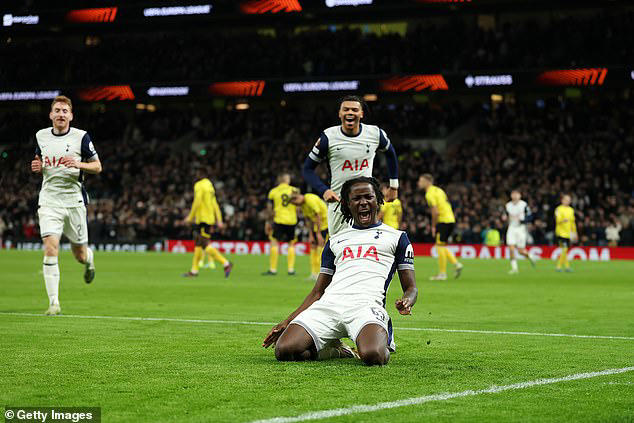 Tottenham 3-0 Elfsborg: Academy trio Dane Scarlett, Damola Ajayi and ...