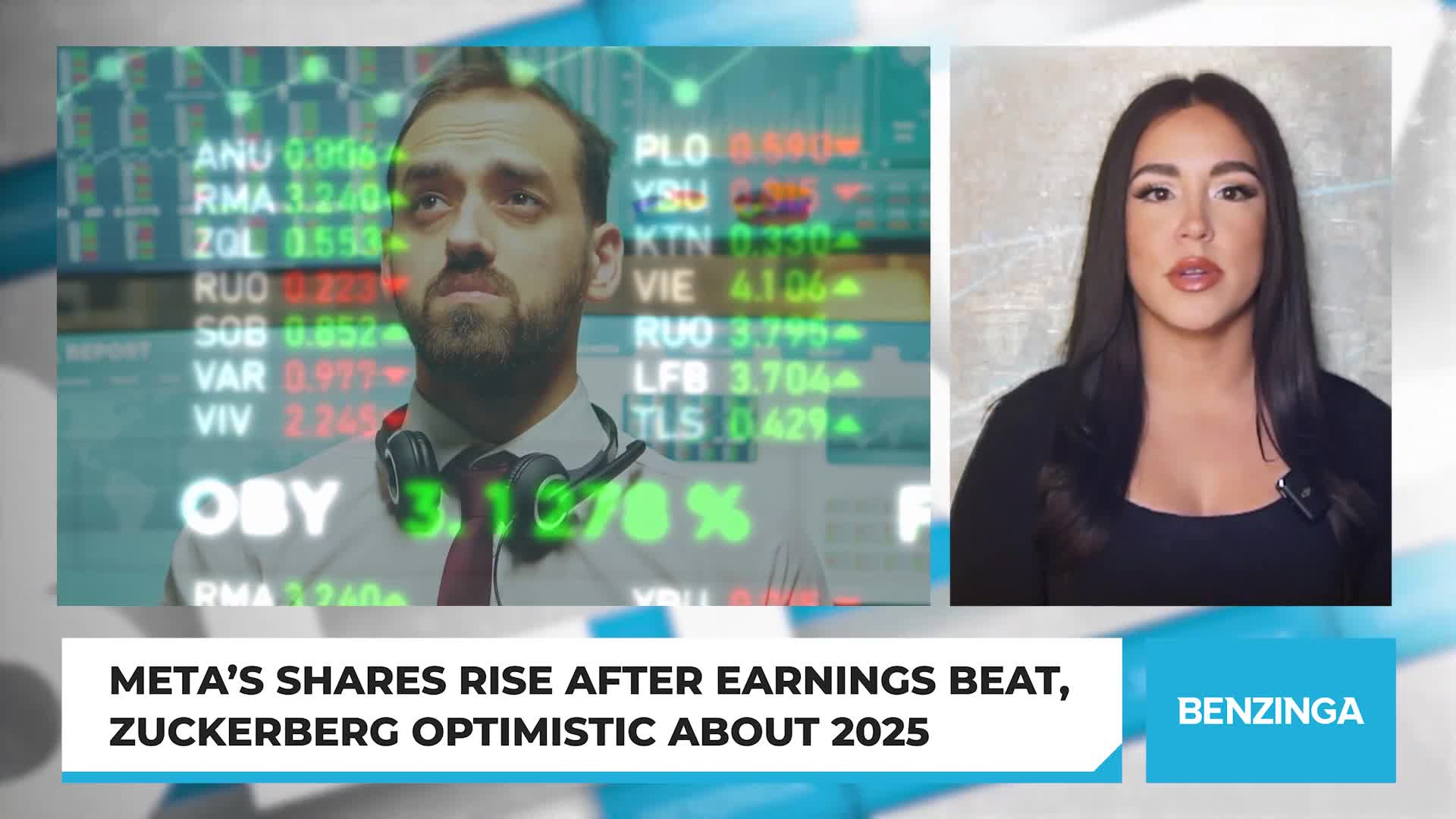 Meta’s Shares Rise After Earnings Beat, Zuckerberg Optimistic About 2025