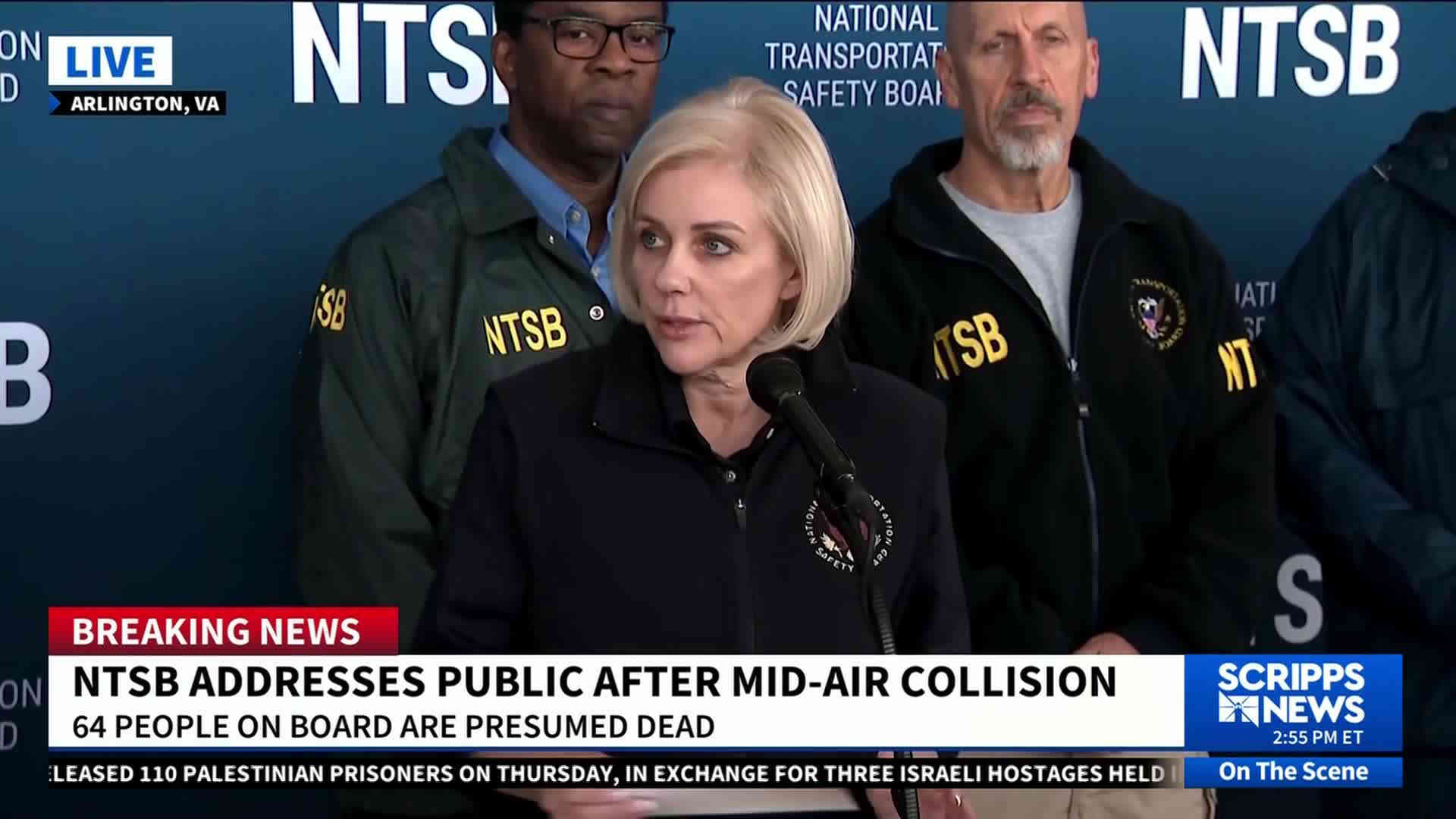 NTSB provides update on deadly mid-air crash near Reagan National Airport NTSB provides update on deadly mid-air crash near Reagan National Airport