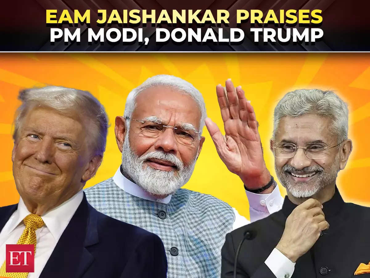 EAM Jaishankar praises PM Modi’s leadership and Trump's vision for US ... EAM Jaishankar praises PM Modi’s leadership and Trump's vision for US ...