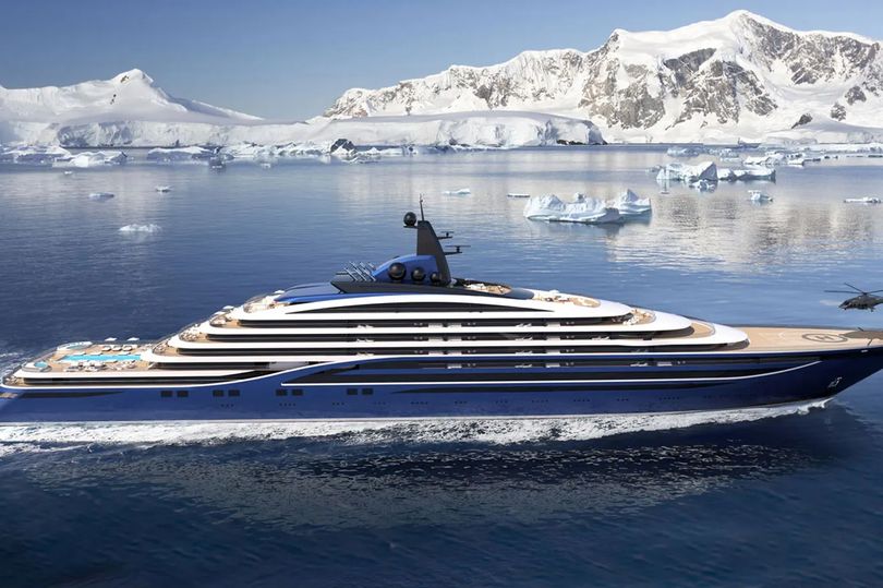 Inside 'world's biggest yacht' with £8.1m apartments and 10,000-bottle ...