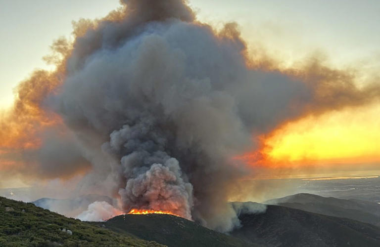 Aided By Weather, Crews Fully Contain Border 2 Fire