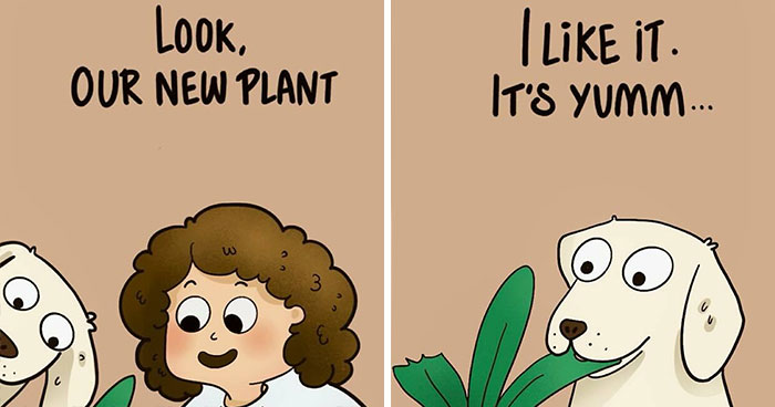 This artist makes wholesome comics that show the unique dynamic between ...