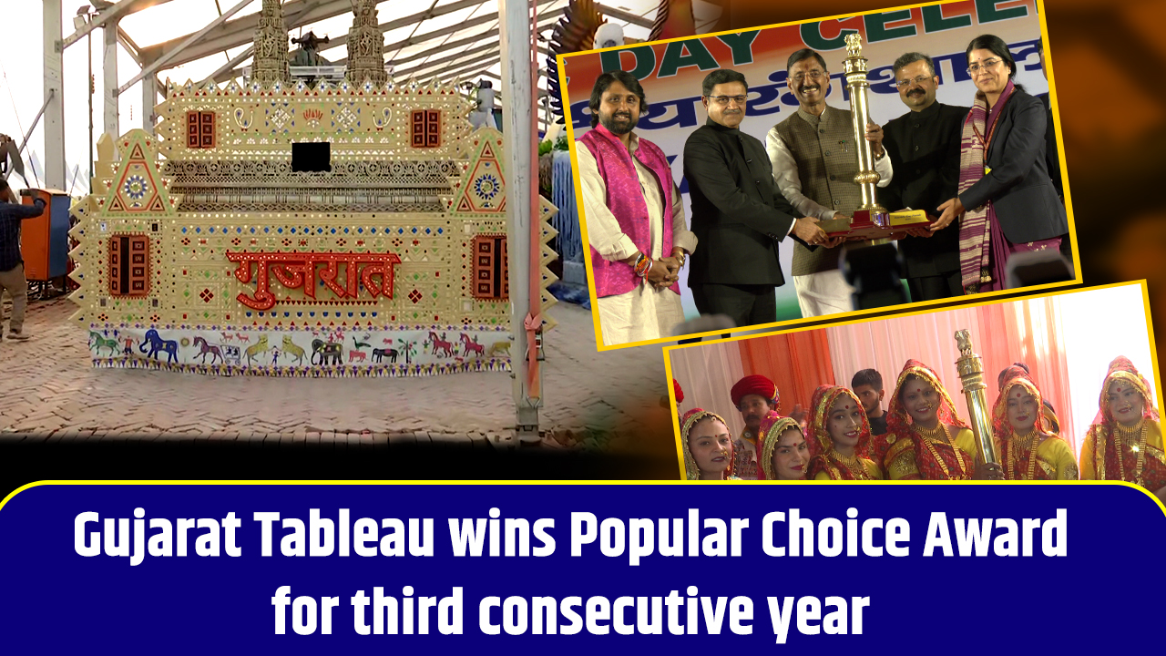 Gujarat Tableau wins Popular Choice Award for third consecutive year
