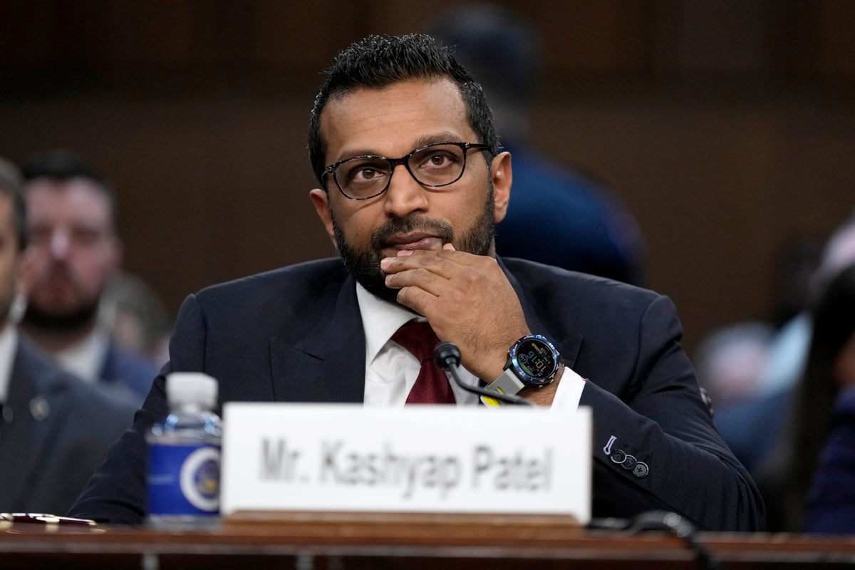 Kash Patel claims he's never heard of right-wing conspiracy theorist ... Kash Patel claims he's never heard of right-wing conspiracy theorist ...