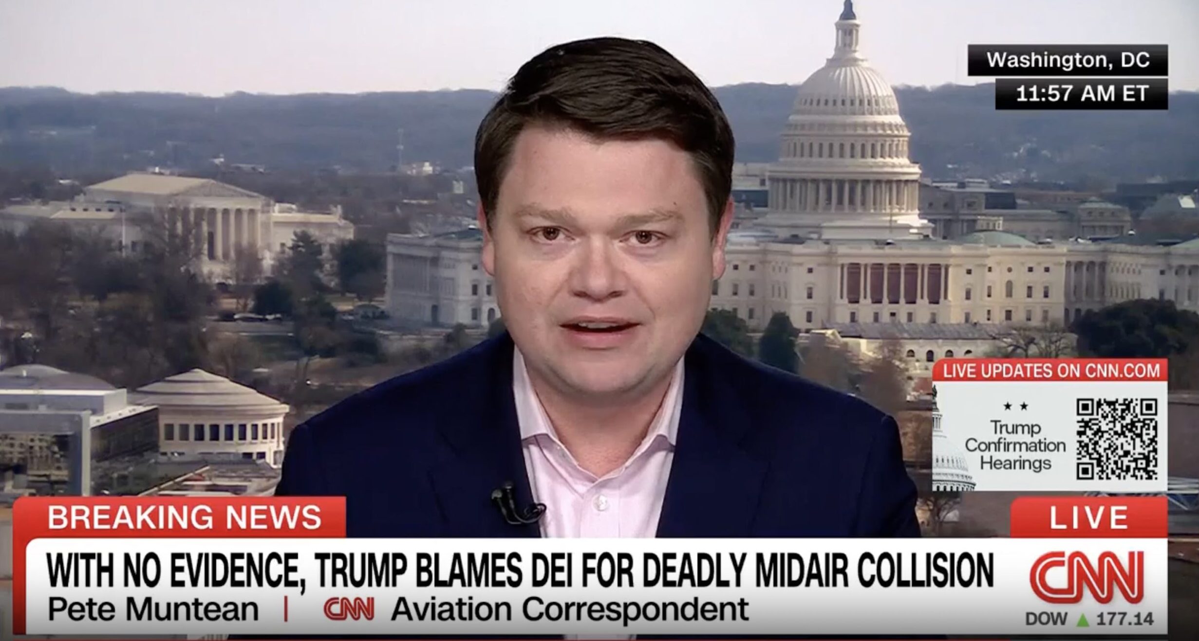 CNN Aviation Expert Absolutely Torches Trump for Blaming Crash on DEI ...
