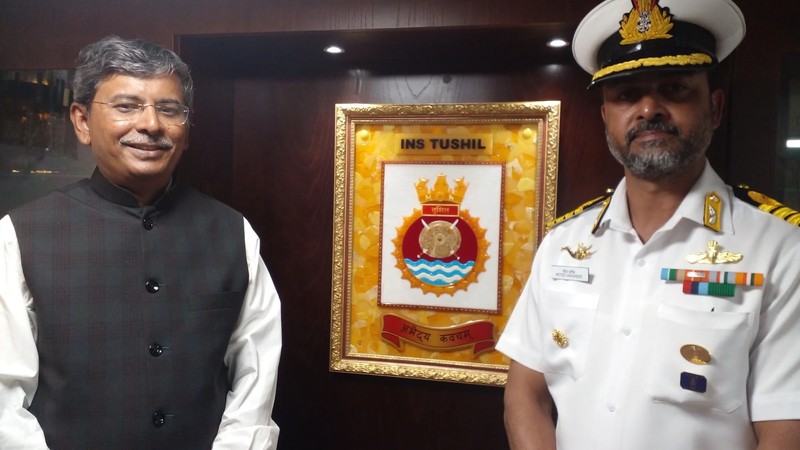 INS Tushil arrives in Durban as India and SA strengthen naval ties
