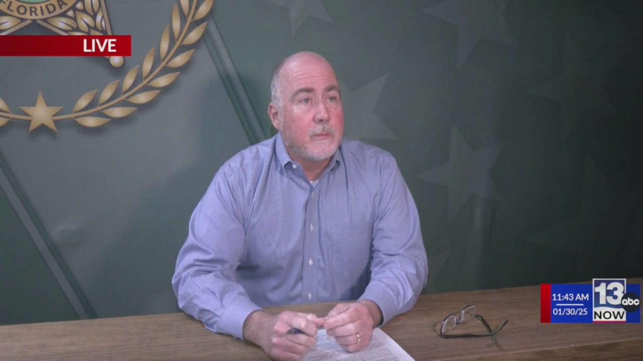 Bay County Sheriff's office holds news conference