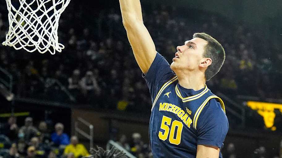 Michigan Basketball gives health update on starting center Vlad Goldin