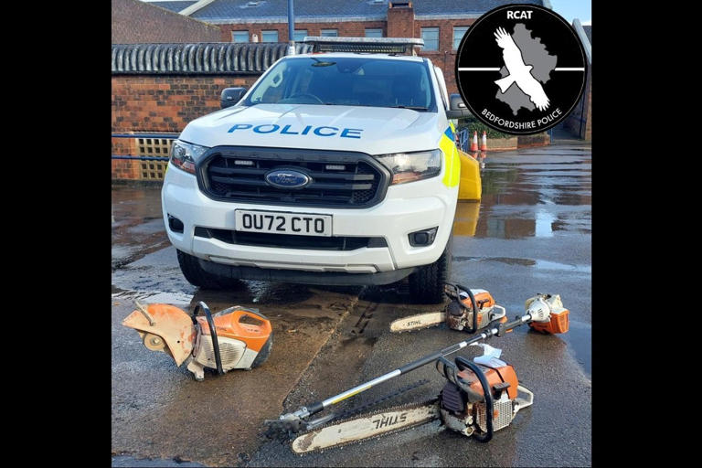 Stolen power tools seized in Bedford and Potton area returned to owners ...